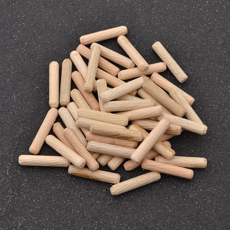 50x wooden dowels Corrugated dowel connections 6x30/6x40/8x30/8x40mm dowel accessories | Shopee ...