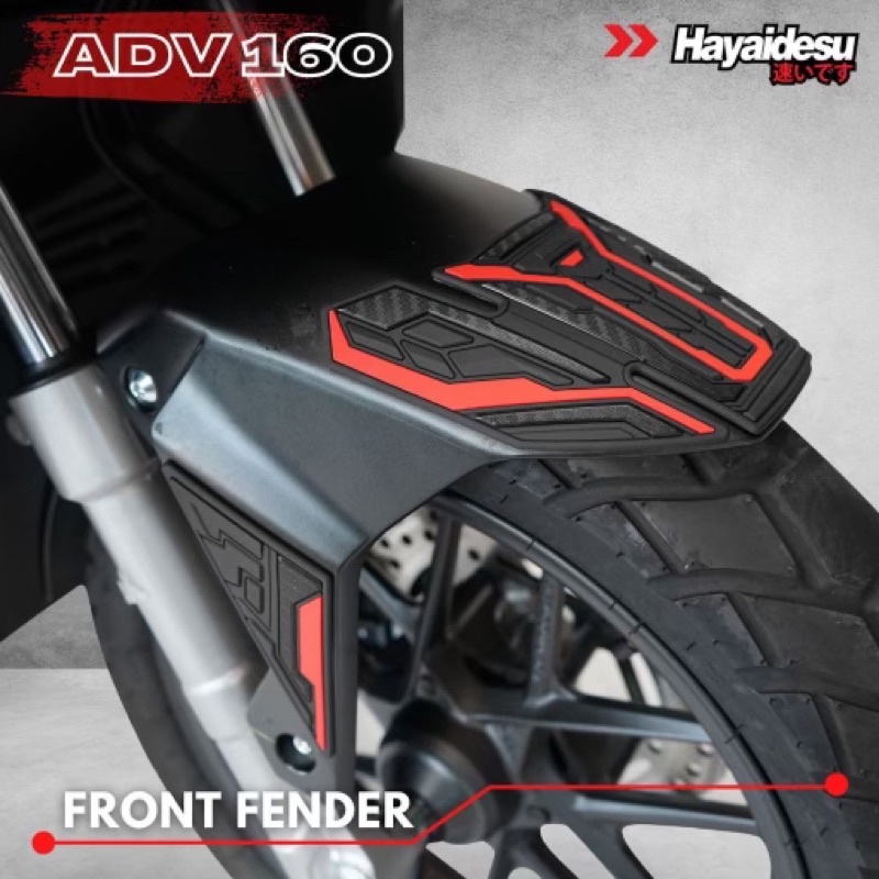 Hayaidesu ADV 160 Body Protector Front Fender Cover | Shopee Philippines