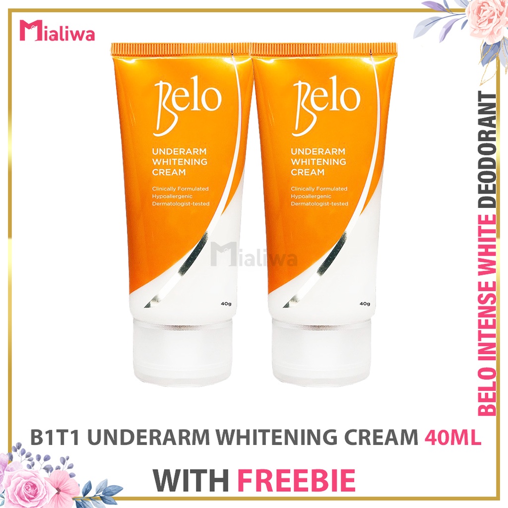 Buy 1 Take 1 Belo Underarm Whitening Cream Intense White & Beauty Deo ...