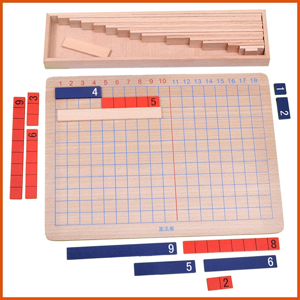 Subtraction Strip Board Montessori Addition Subtraction Strip Board ...