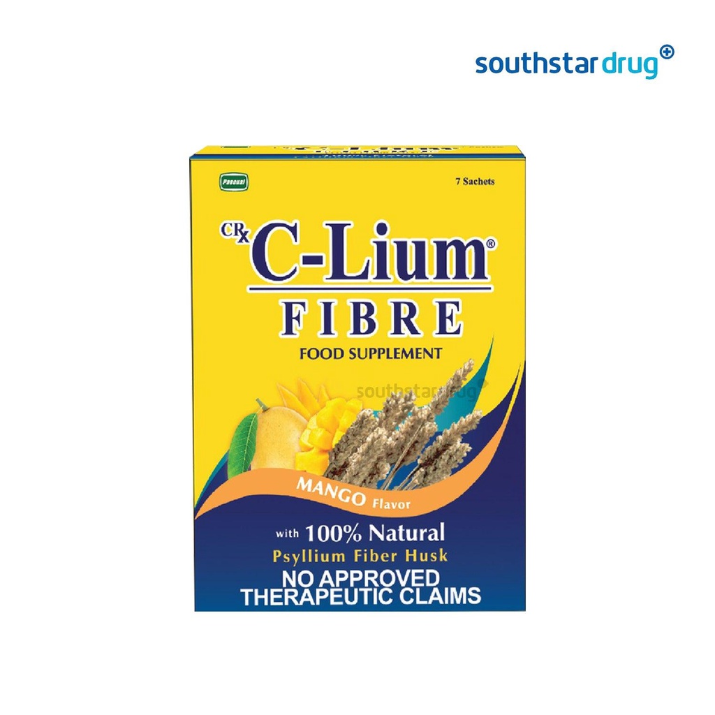 C- Lium Fibre Mango Flavor Sachet - 7s | Shopee Philippines