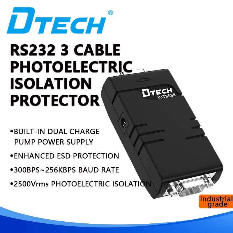 DTECH RS232 To RS485 Two-Way Passive Converter Photoelectric Isolation ...