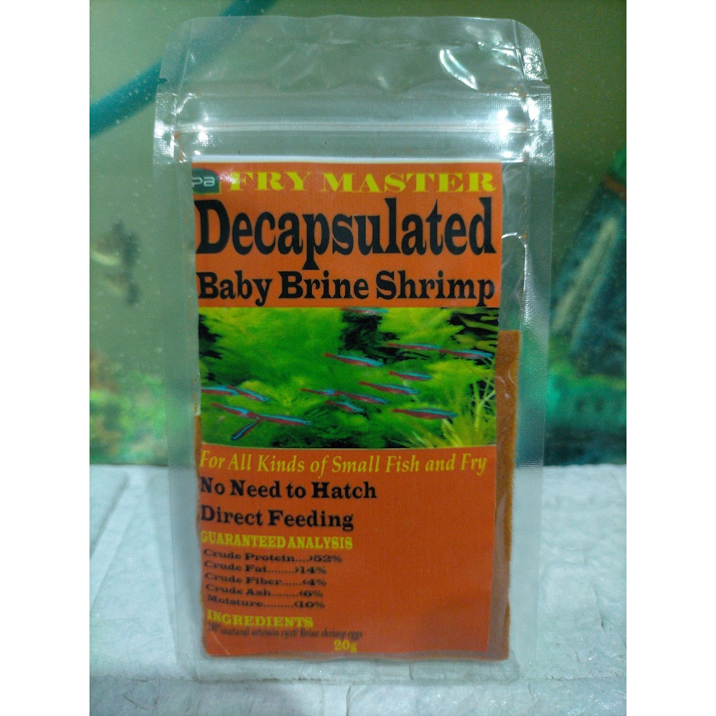 Decapsulated Brine Shrimp / Shrimp Tablet / Freeze Dried Tubifex - Fish ...