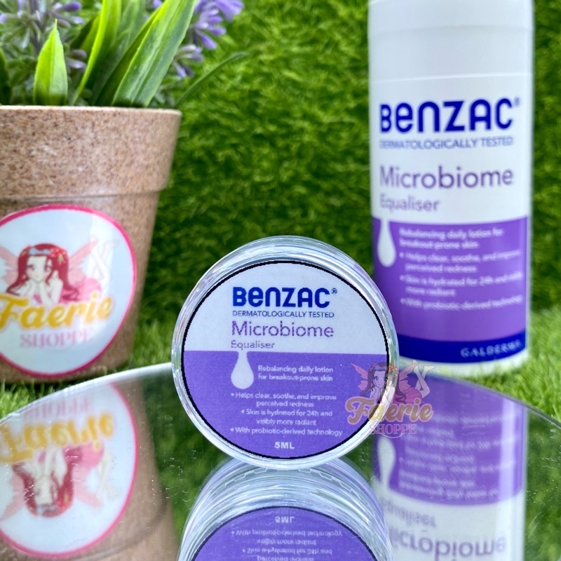 Benzac Microbiome Equaliser Daily Moisturizer 5mL | 10mL | Shopee ...