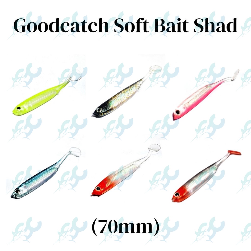 GC Soft Bait Shad Fish Lures Goodcatch | Shopee Philippines