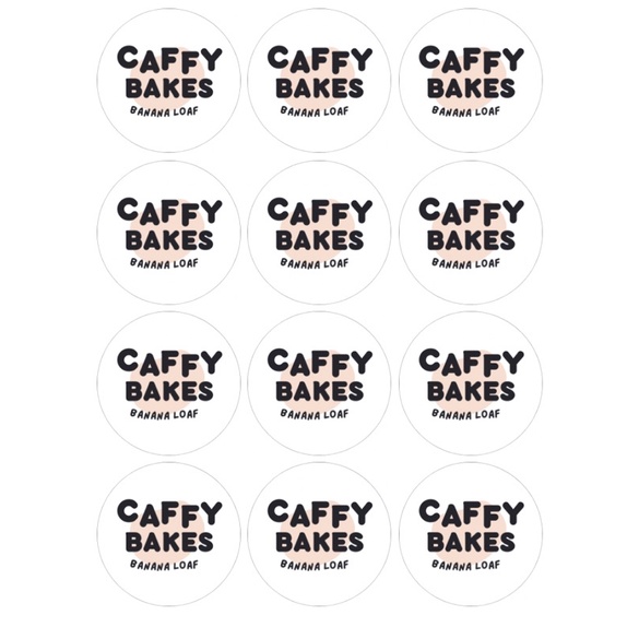 Business Logo Sticker/ Card Paper 1 whole A4 Sticker Paper - WATERPROOF ...