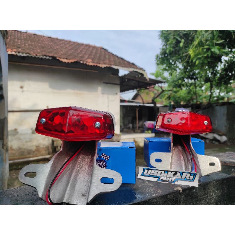 PACKAGE STOPLAMP STOP LAMP BRAKE LIGHTS REAR LIGHTS CB 100 CB100 SET ...