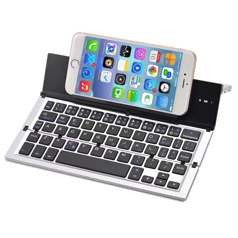 Mini Bluetooth foldable keyboard, Traval Bluetooth foldable wireless ...