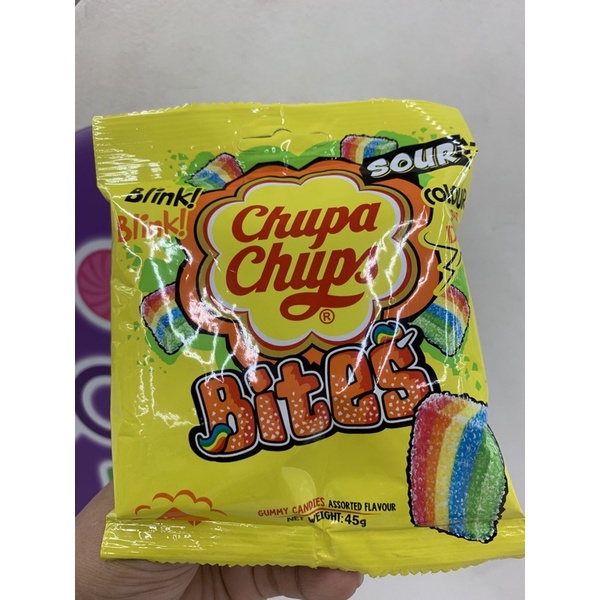 Chupa Chups Jellies Pinkis/ Cola / Bear / Sour Bites 20g | Shopee ...