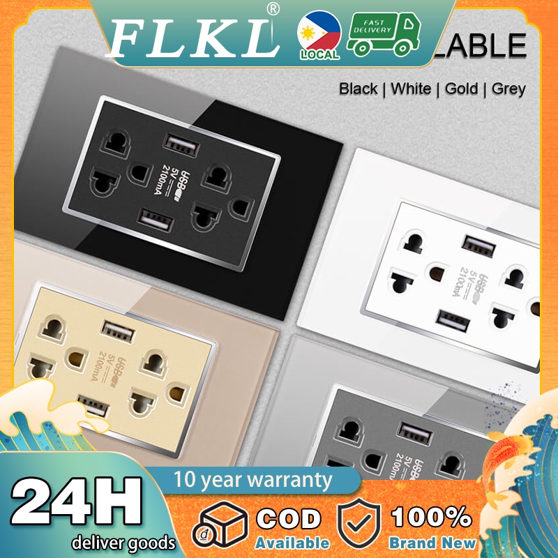 Model 118 Household Socket Stainless Steel Brushed American Switch ...