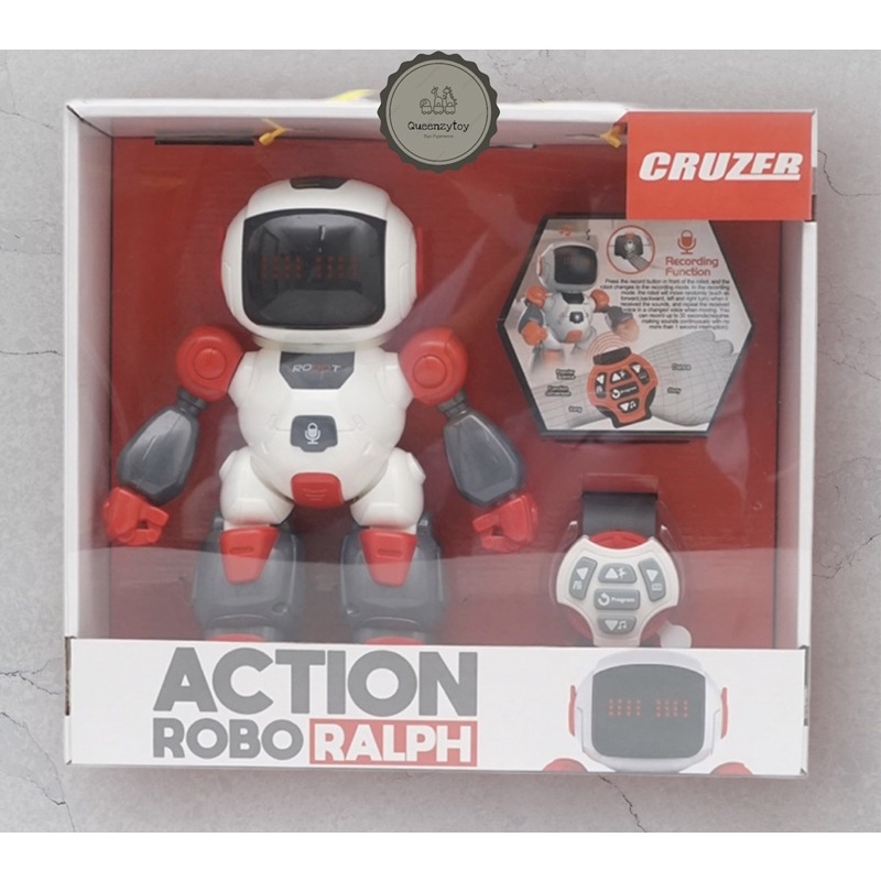 Robo RALPH CRUZER ACTION / ORIGINAL BESTSELLER Children's ROBOT Toys ...
