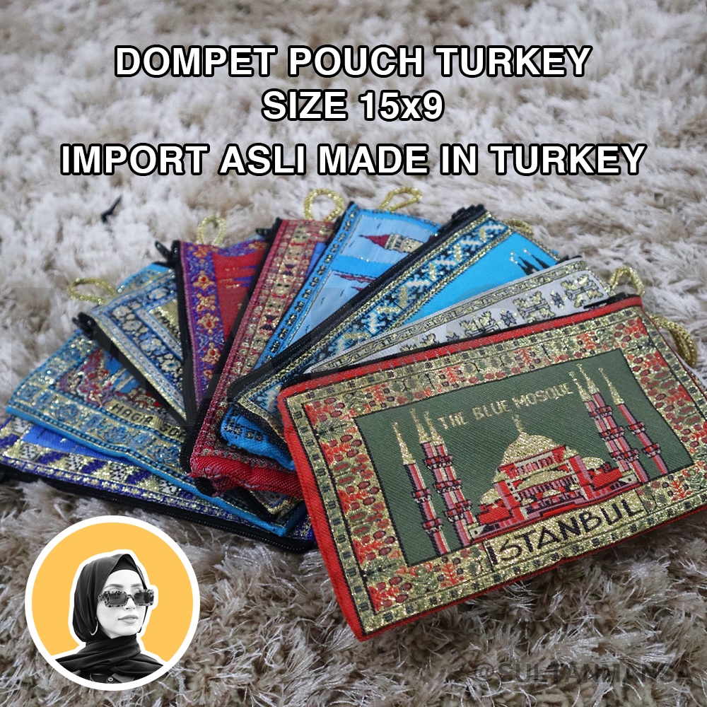 Turkish Pouch Coin Bag Wallet - Souvenirs from Turkey 100% Original ...