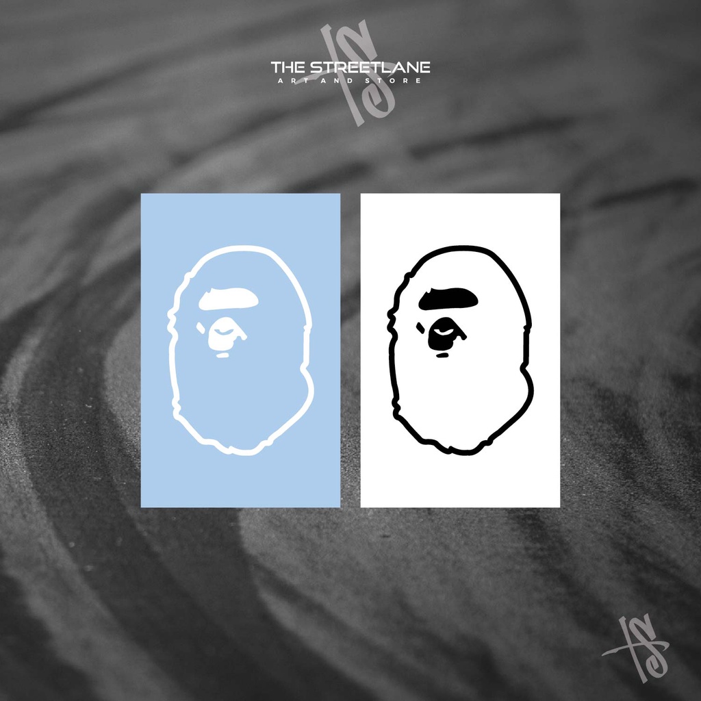 A Bathing Ape / Bape Cutting Sticker / Car Decal Die-Cut Vinly Sticker ...