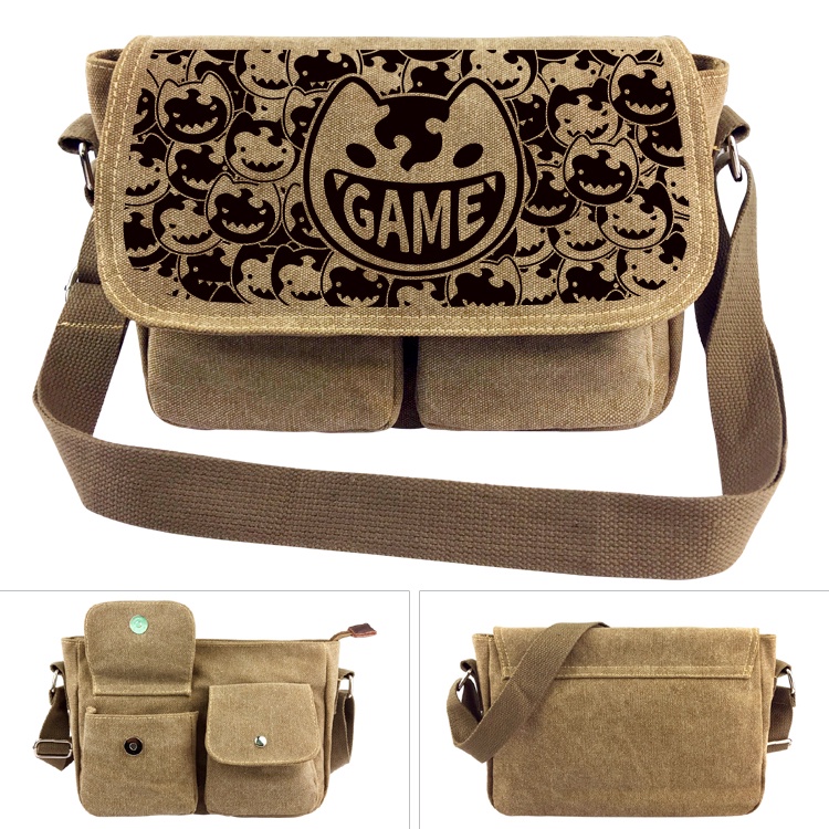 SK8 the Infinity Cartoon Men's Casual Canvas Messenger Bag Student ...