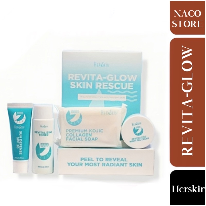 HER SKIN SEVEN DAYS | SECRET GLOW | HERSKIN REVITA-GLOW SKIN RESCUE ...
