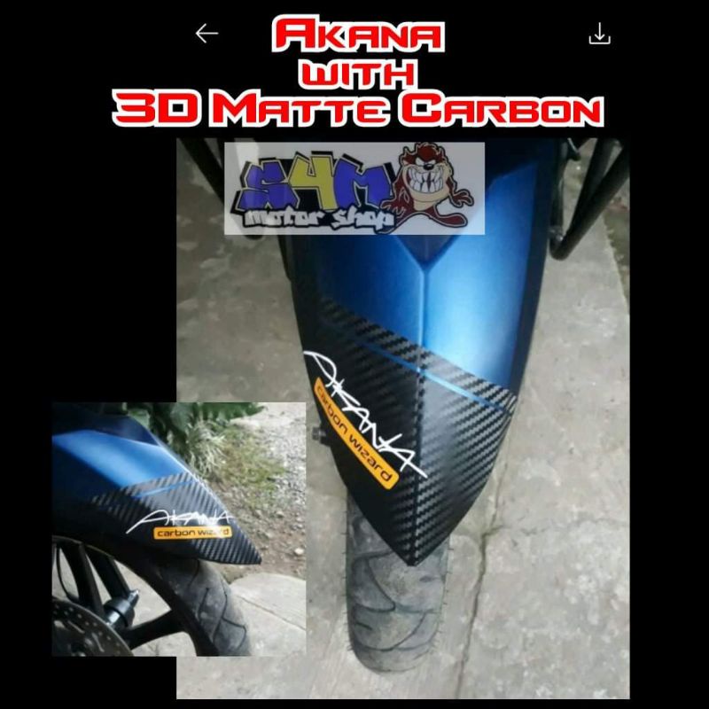Akana with front fender sticker | Shopee Philippines