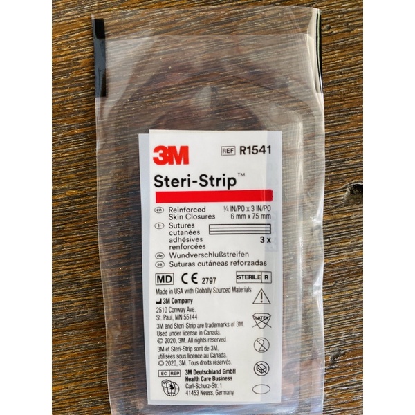 3M Steri Strip Reinforced Skin Closures R1548 R1547 R1546 R1541 R1540 ...