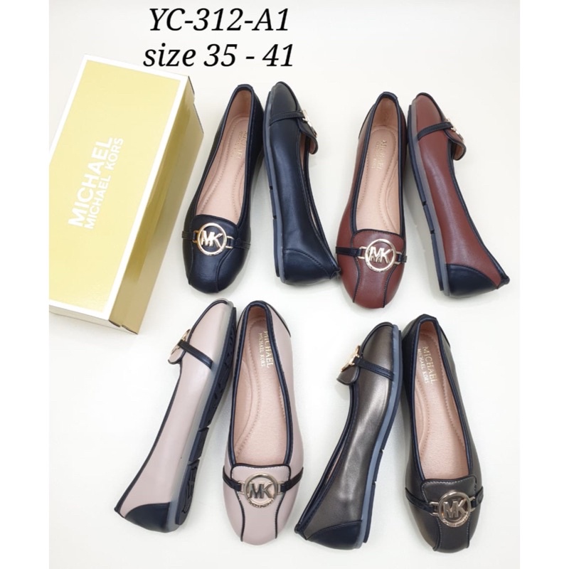 Yc-312-a1 Lillie Logo Moccasin Shoes/Leather Shoes/Work/Office Shoes | Shopee Philippines