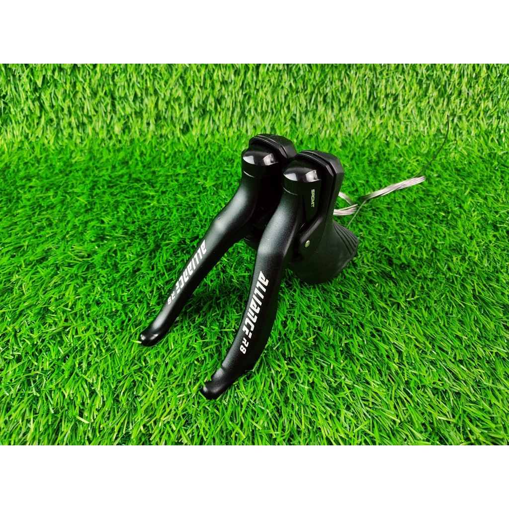 Sagmit ALLIANCE R8 2x8s STI Shifter Front Rear Derailleur Sprocket Road ...