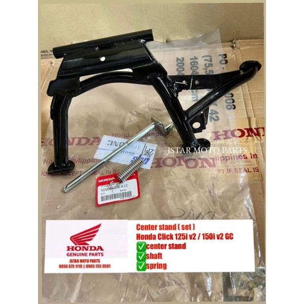 HONDA GENUINE MAINSTAND / CENTERSTAND / SHAFT / SPRING / HONDA CLICK ...