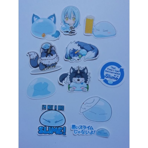 [ST-a-06] Sticker Anime That Time I Got Reincarnated as a Slime Sticker ...