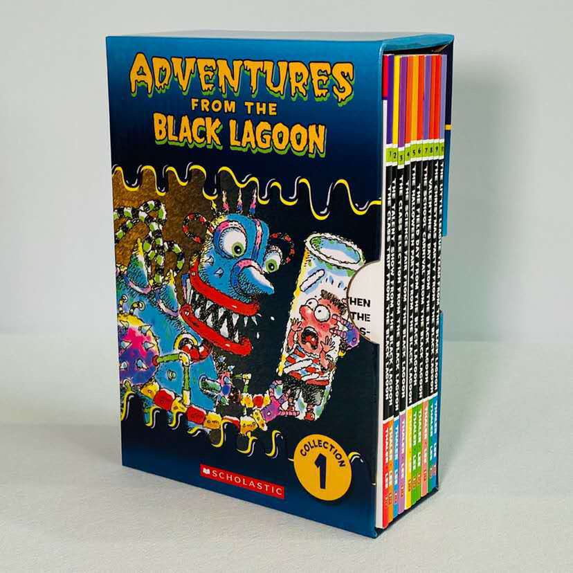 ~10 Book/set Black Lagoon Collection Set 1 English Story Picture Books ...