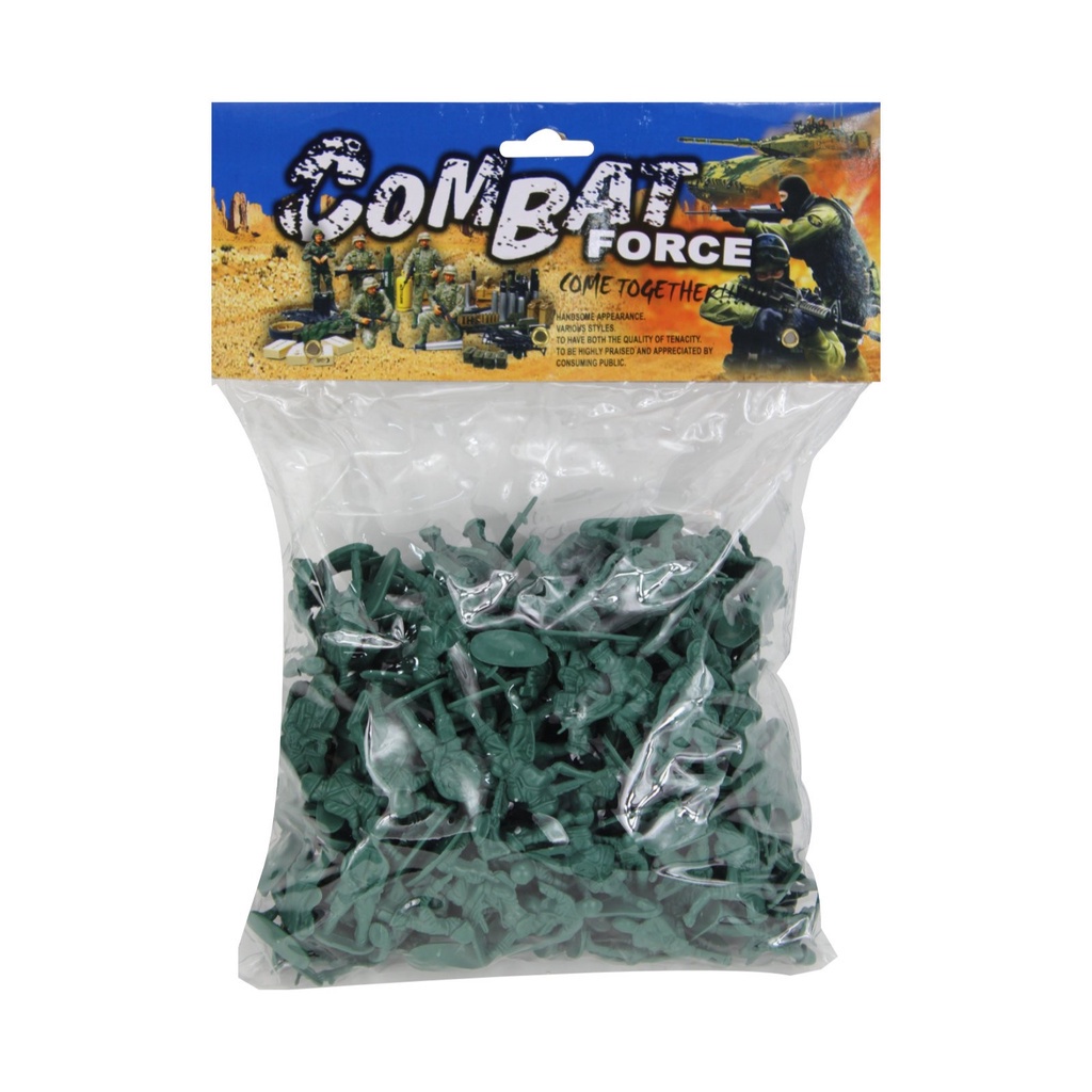 Toy Soldiers Army Men War Combat Force Set Plastic 7977-826 | Shopee ...