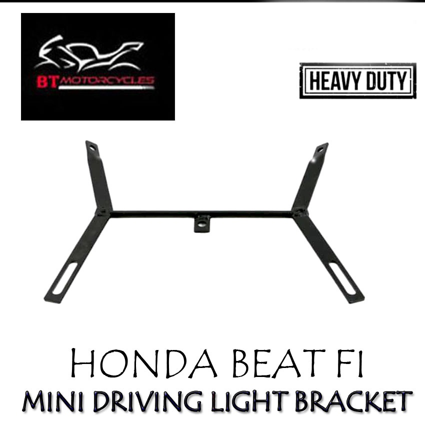 HONDA BEAT FI V2 MINI DRIVING LIGHT BRACKET HEAVY DUTY | Shopee Philippines