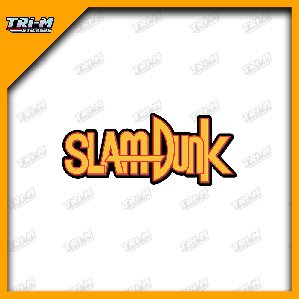 Slam Dunk Anime Anime Sticker Design Motorcycle Sticker Tumbler Sticker ...