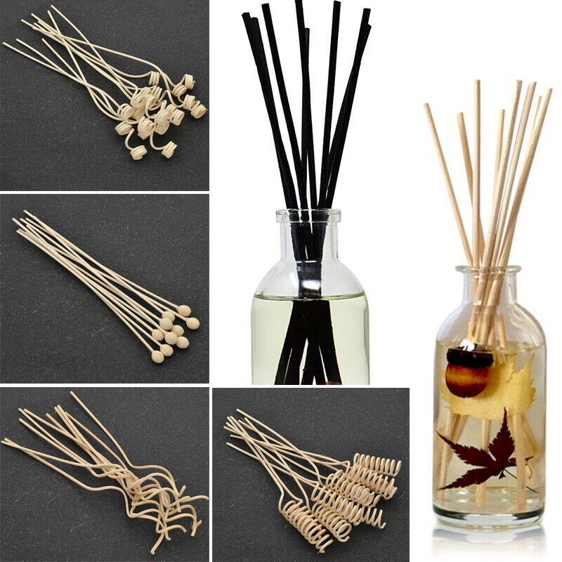 20/25/35/50/100 Pieces Rattan wood diffuser sticks, 3mm x 100mm ...