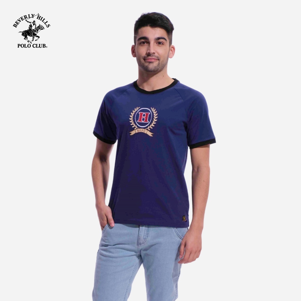 Beverly Hills Polo Club - Slim Fit Men'S Short Sleeve T-shirt BL- BHPC ...