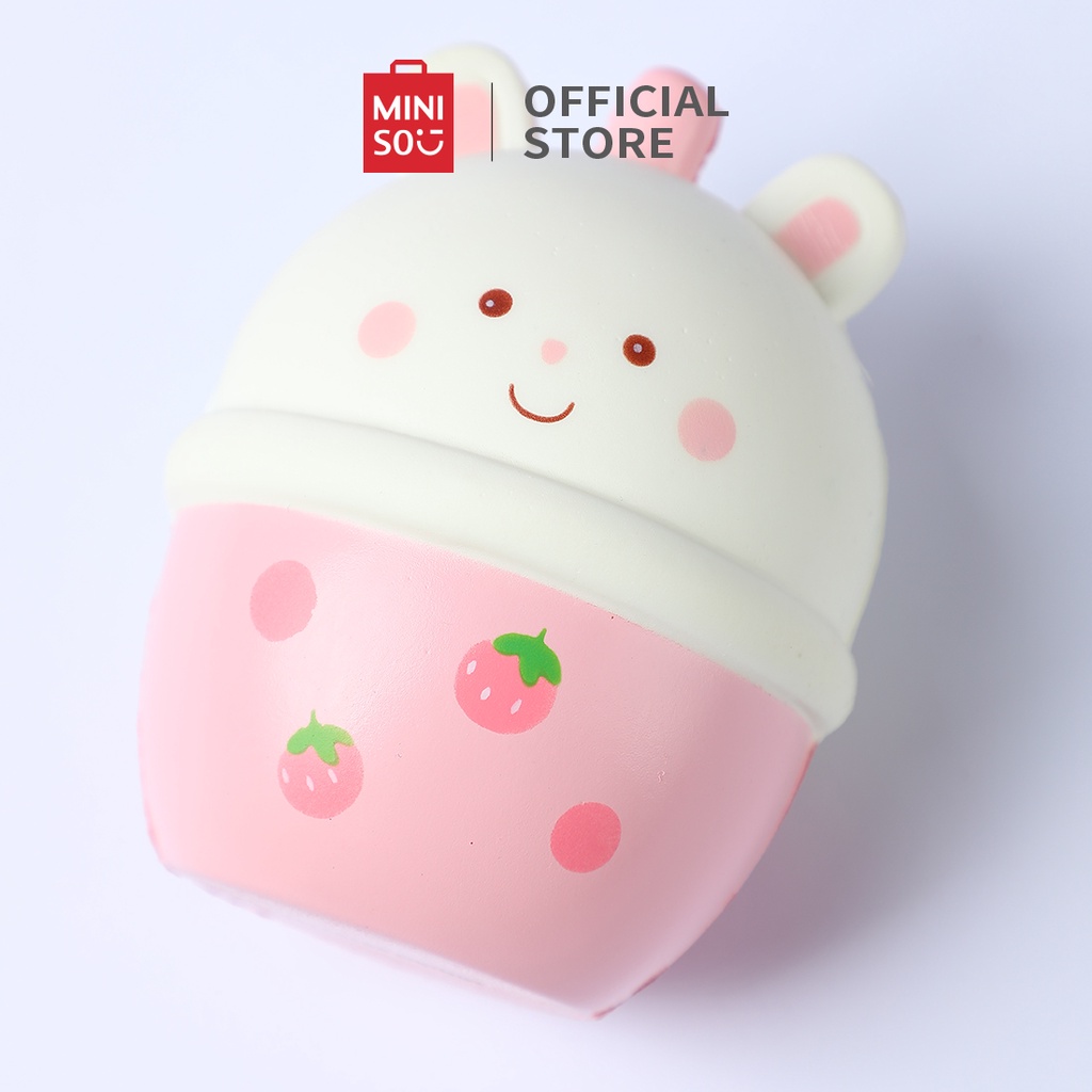 Miniso Squishy Kids Toys Slime Squishy Character Boba Cat Rabbit Bear ...