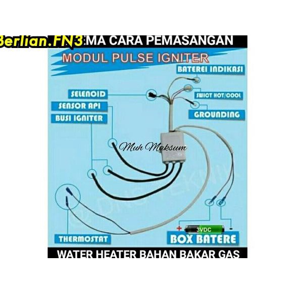 Wa5c6 Water Heater Module Accumulator Water Heater Igniter | Shopee ...