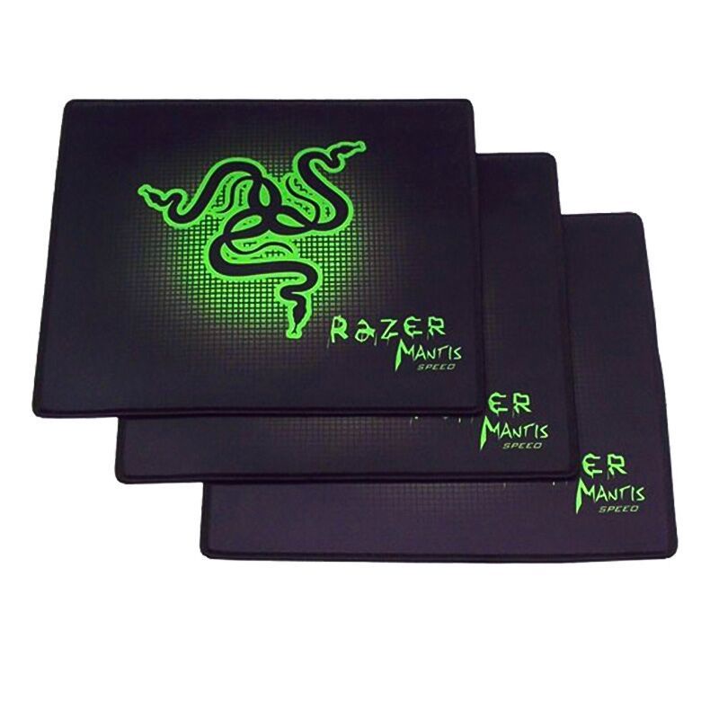 Razer Gaming Mouse Pad Smooth Gaming Mat Anti-Slip Rubber Base Mousepad ...