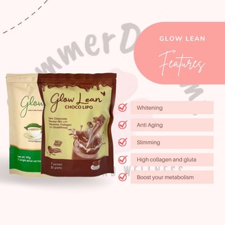 GORGEOUS GLOW PH Glow Lean Coffee & Choco Lipo Slimming Drinks 7 ...