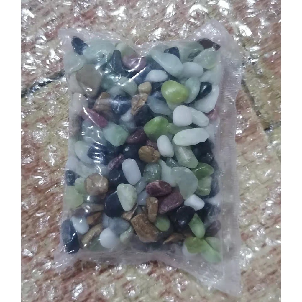 Super Big Aquarium Assorted Mindoro Pebbles River Stone | Shopee ...