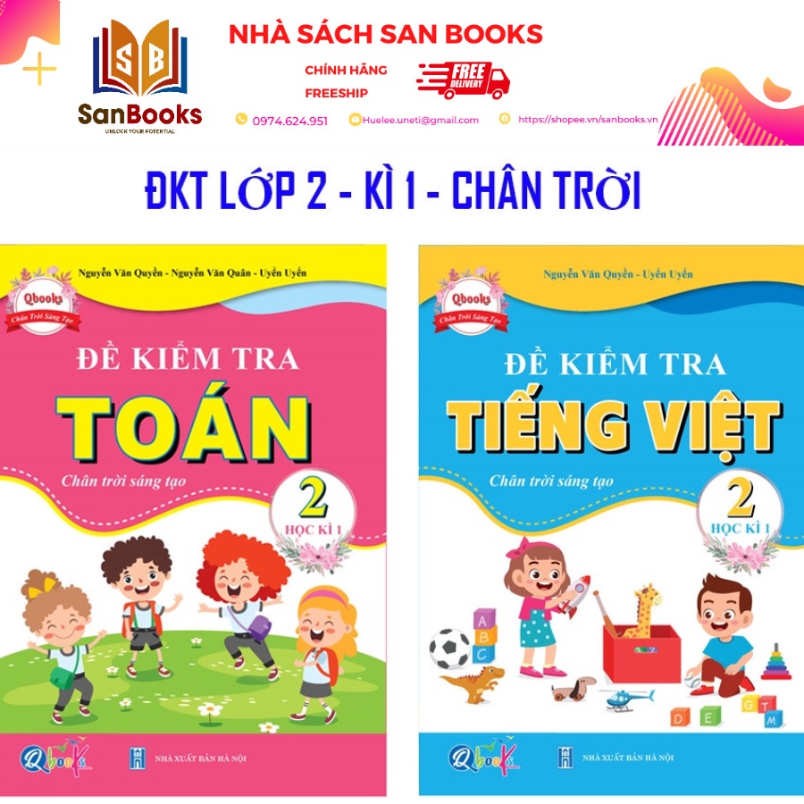 Grade 2 Math and Vietnamese Test Combo - Creative Horizon - Semester 1 ...