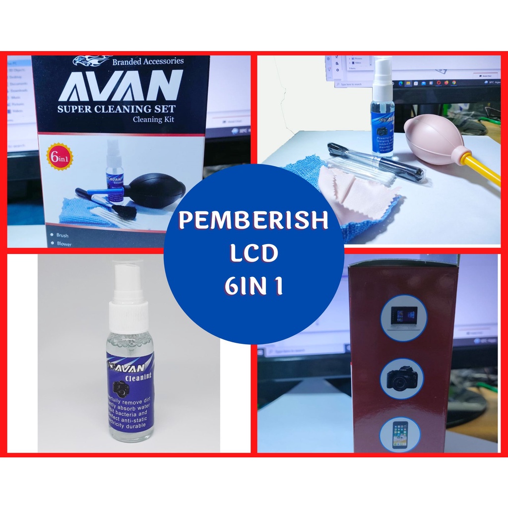 LAYAR Computer Screen Cleaning Spray Liquid, Tv, LCD Screen Laptop ...