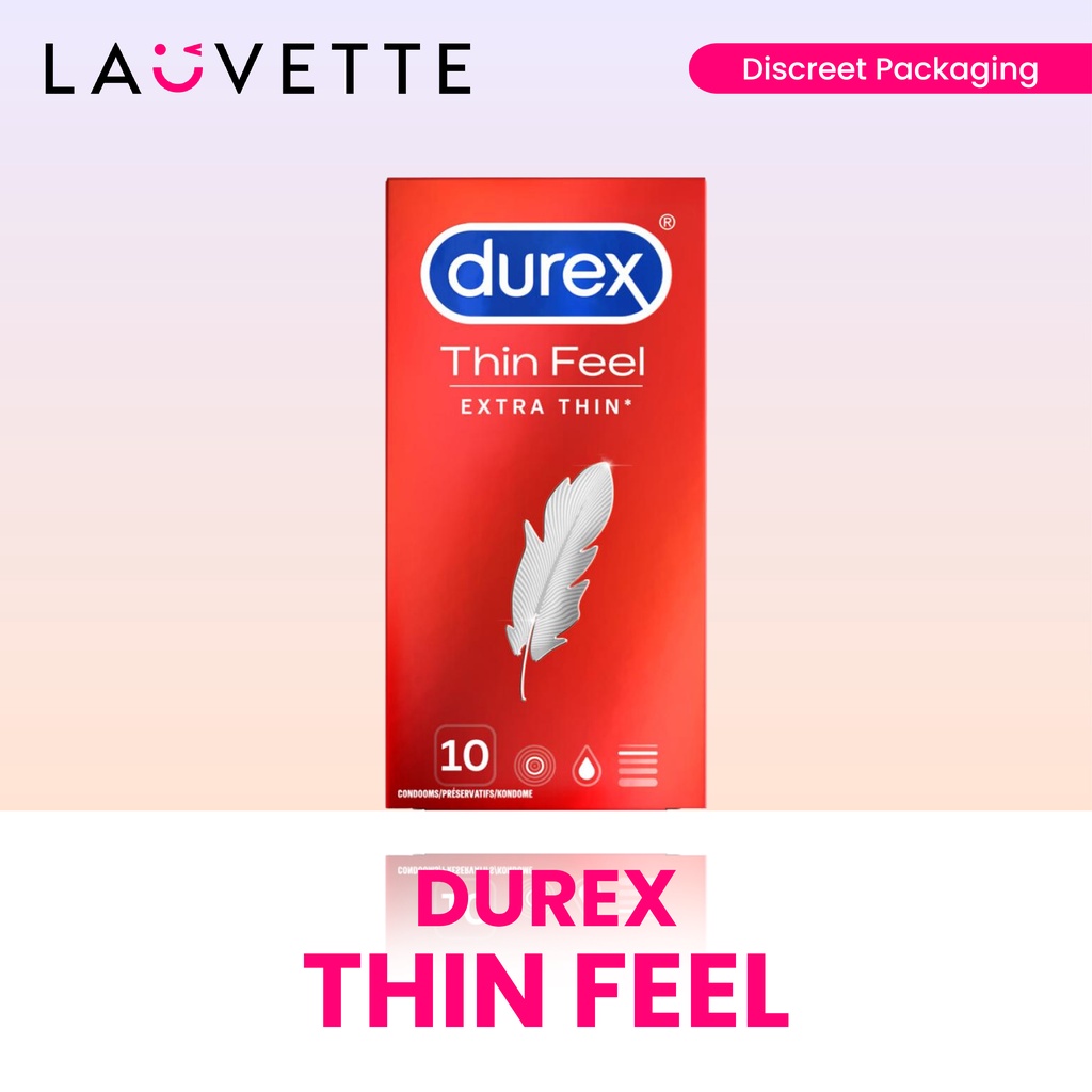 Durex Thin Feel Extra Thin 10s - Condom | Shopee Philippines