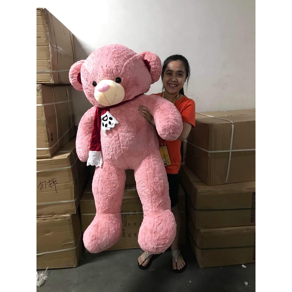 Teddy Stuffed Toy Human Size 90cm! | Shopee Philippines