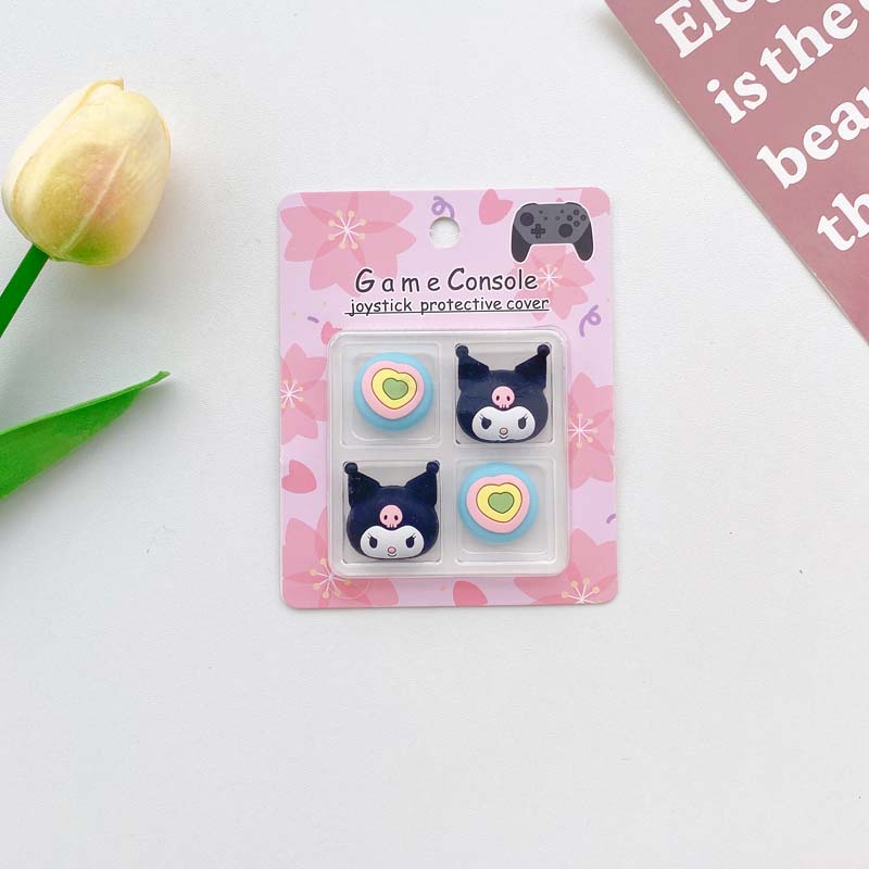 Cute Kuromi Nintendo switch Pro Rocker Keycap ins Cute PS4/PS5 Anti ...