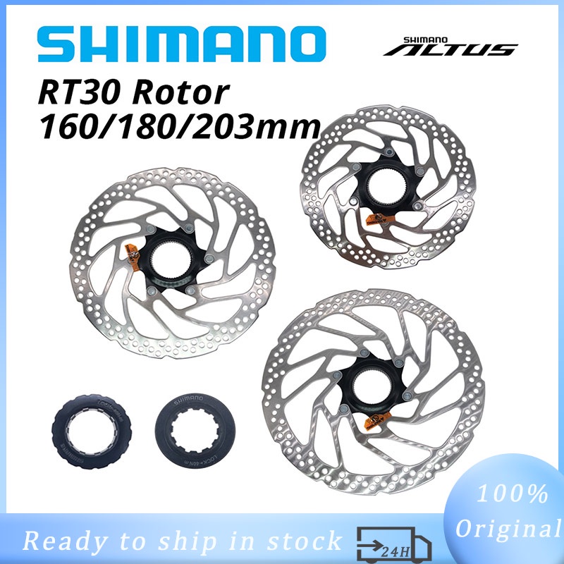 Shimano Altus SM RT30 CENTER LOCK Disc Brake Rotor Technology MTB Mountain bicycle RT-30 160MM ...