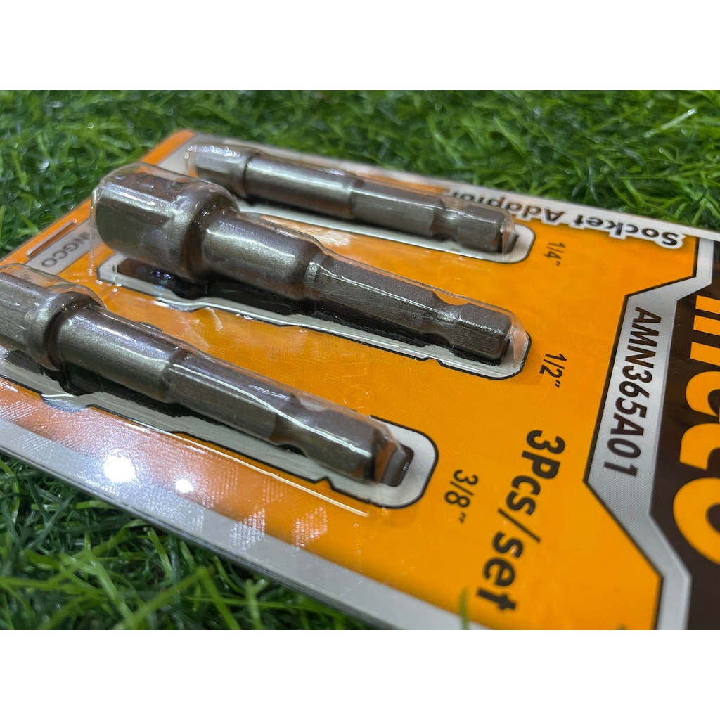 Ingco Socket Adaptor 3PCS/SET AMN365A01 BL-HT TRUH | Shopee Philippines