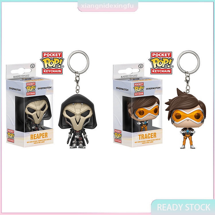 Funko Pop Overwatch Tracer Reaper Keychain | Shopee Philippines