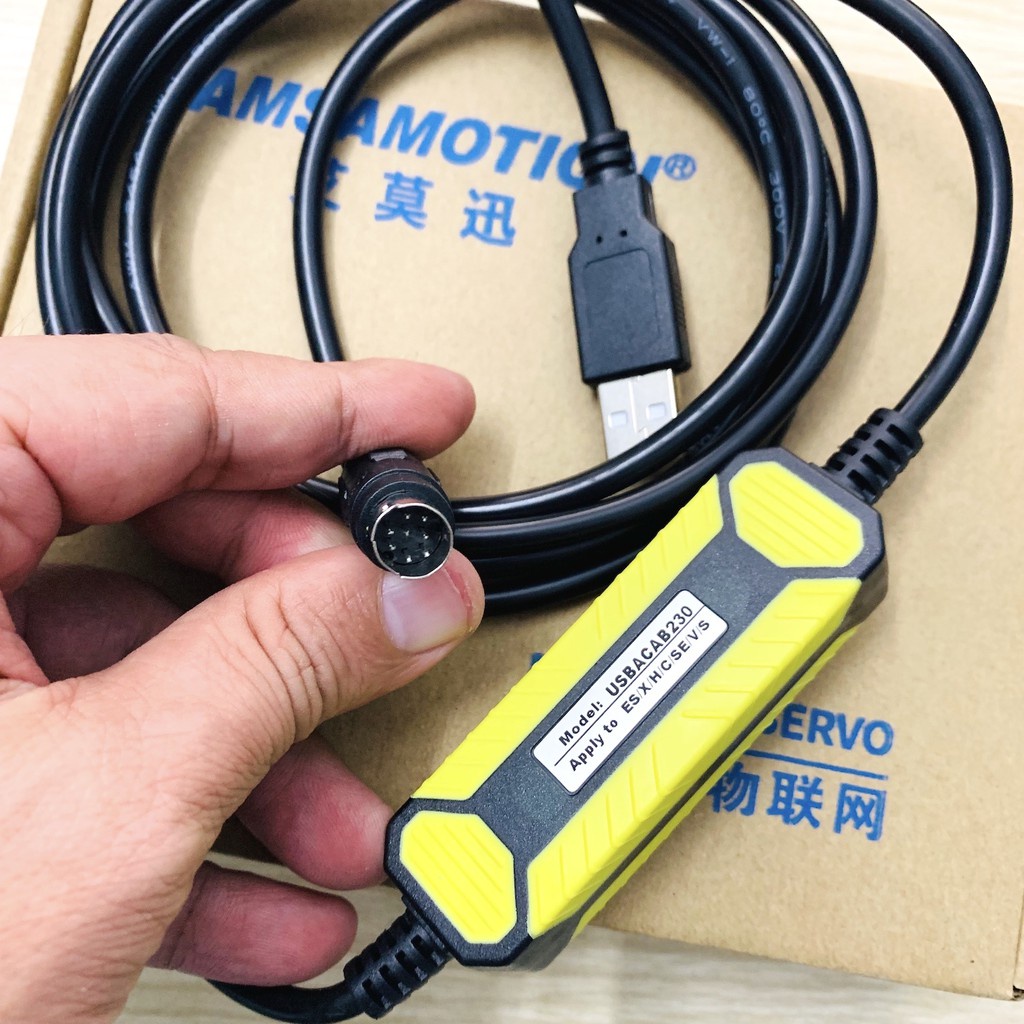 Delta PLC programming cable USBACAB230 | Shopee Philippines