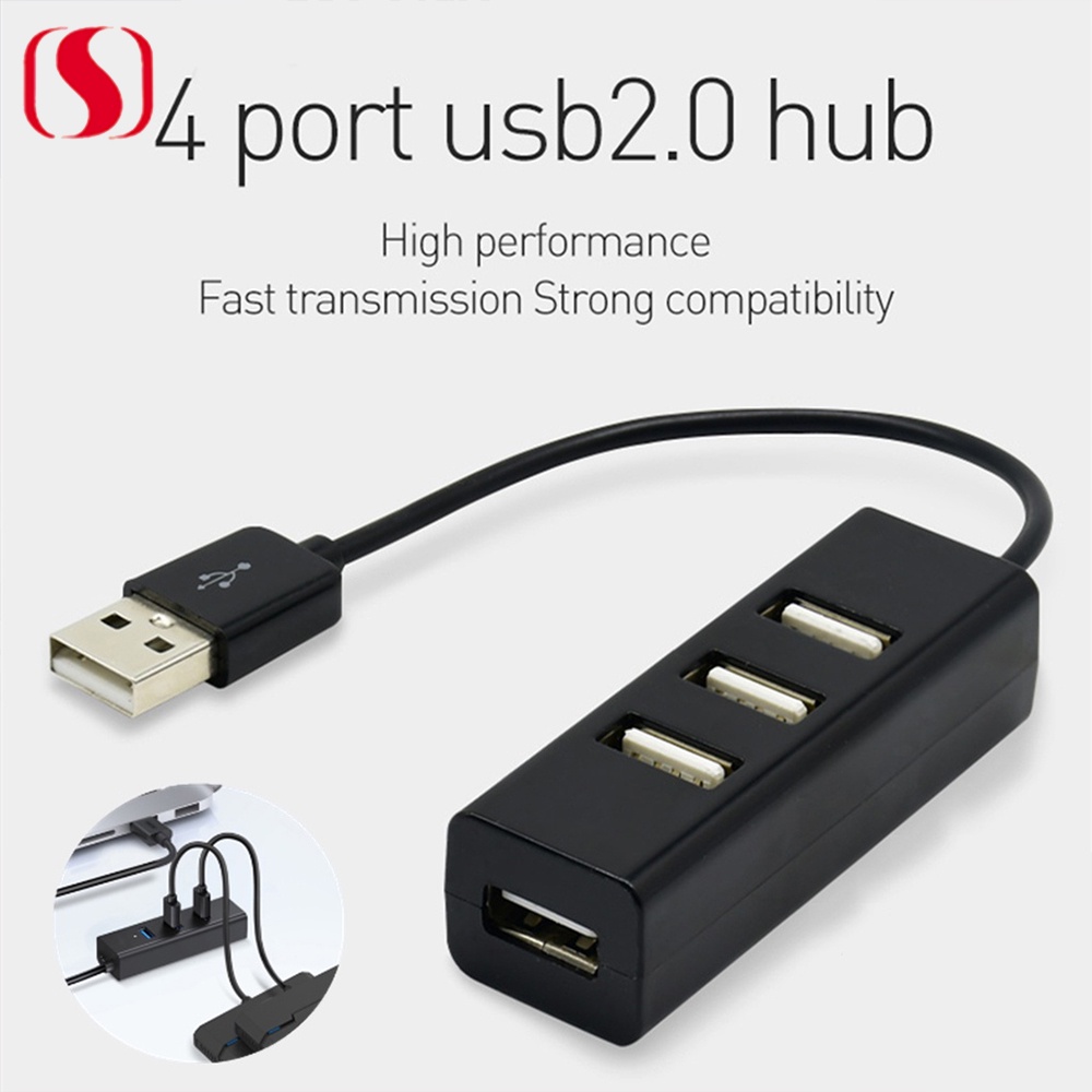 SU-YOSD 4 Port USB Hub 3.0 High Speed Splitter Expansion Computer ...