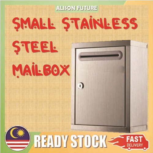 Small Stainless Steel Suggestion Mailbox Letter Box Post Box | Shopee ...