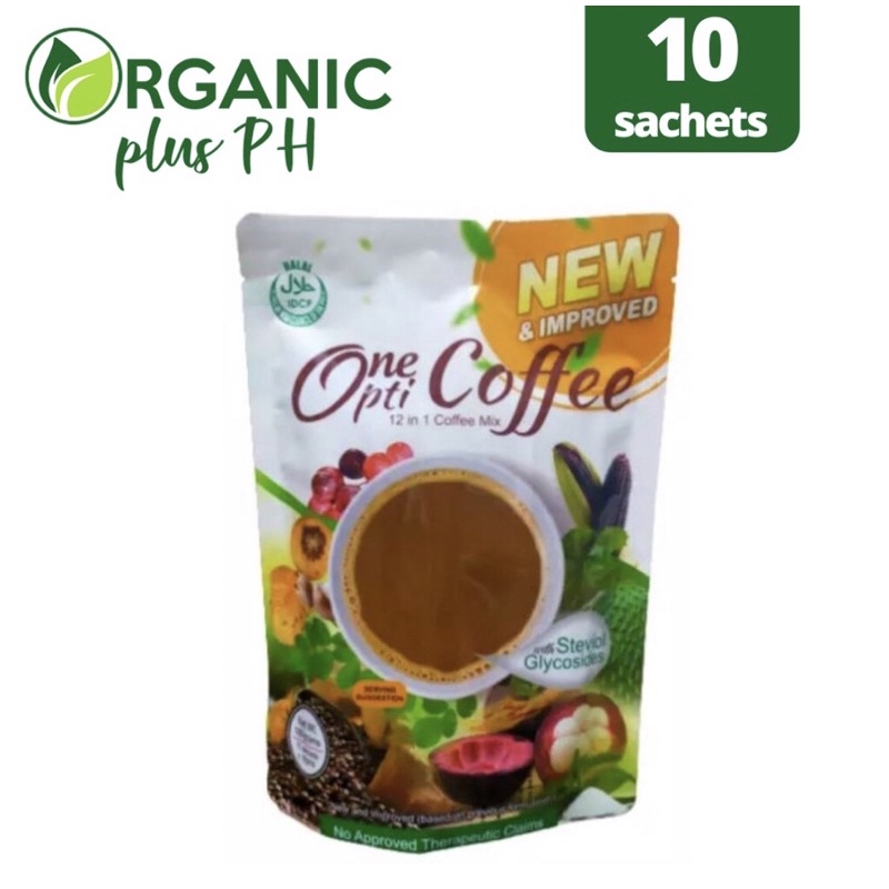 One Opti Coffee 12 in 1 Instant Coffee Mix (10 sachets x 18grams ...