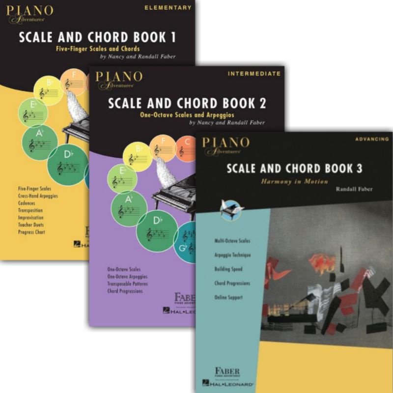 Piano Adventures Scale and Chord Books | Shopee Philippines