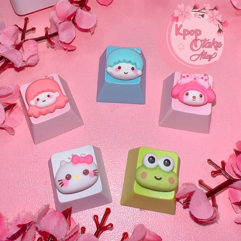 Sanrio Mini Head Artisan Keycaps | Kpop Otaku Alley Keycaps | Shopee ...